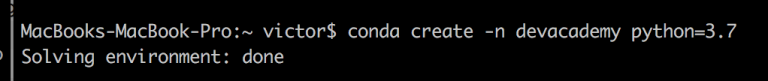 Cómo usar entornos virtuales en Python con Anaconda - DevAcademy España